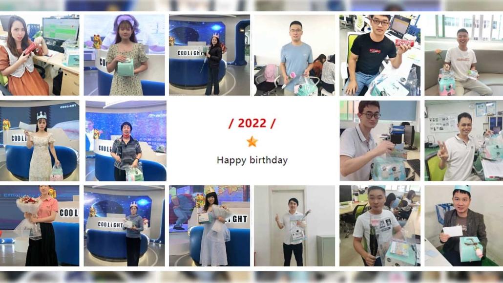 COOLIGHT-2022 staff birthday review. – COOLIGHT
